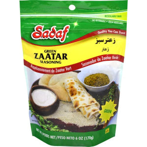Sadaf Green Zaatar Seasoning 170 gr – Super Parsian